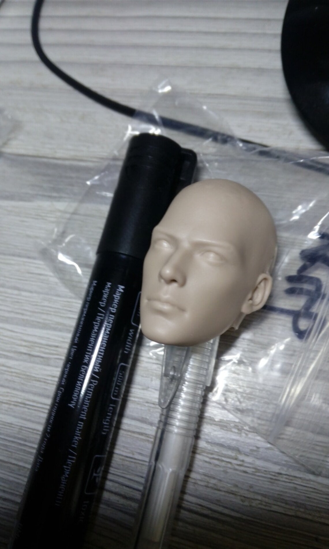 Gentleman Head PVC Sculpture Model Unpainted Miniature Figure - Etsy