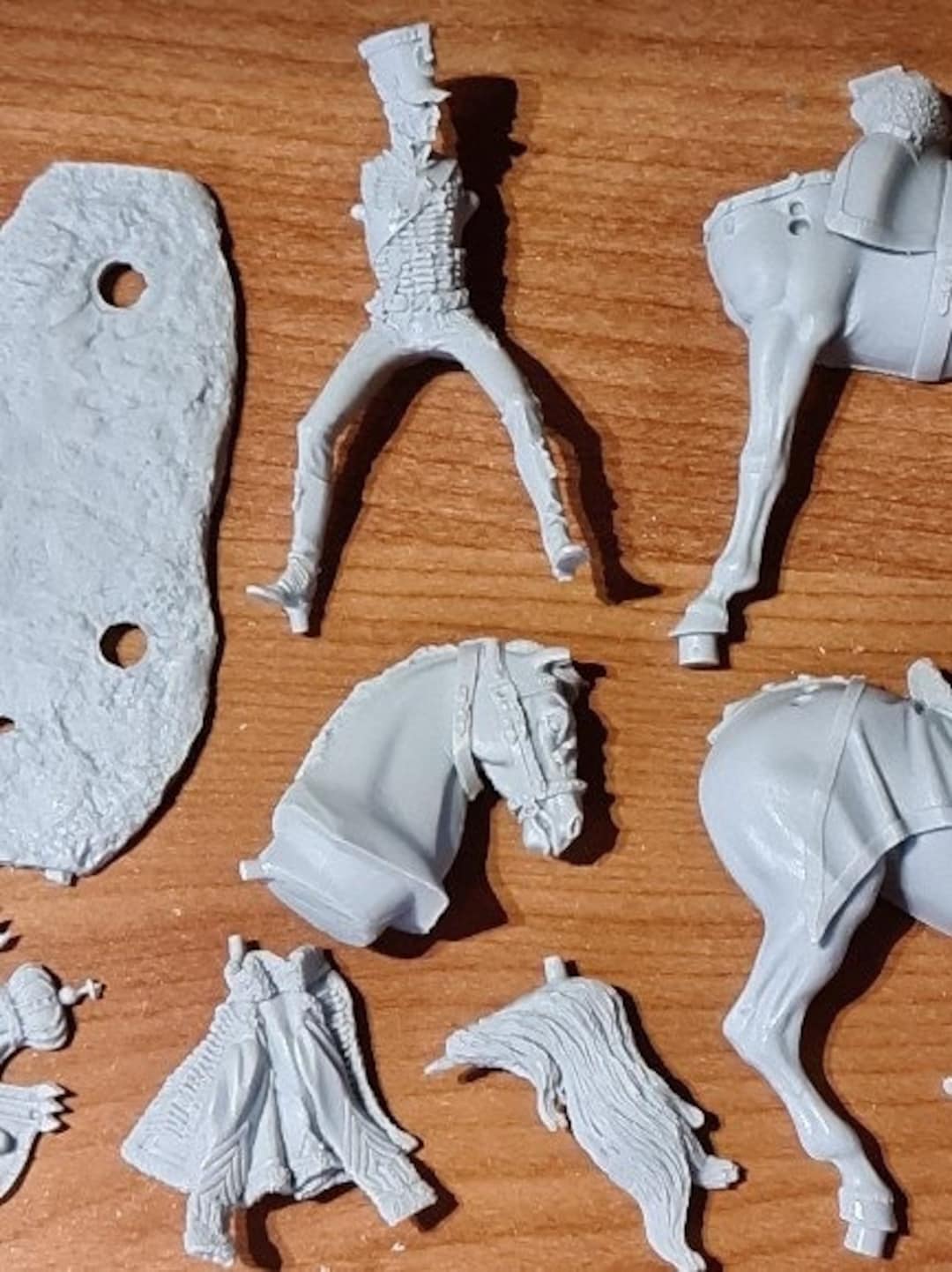 French Soldier Resin Model Kit Included Horse Scale 1-24 - Etsy