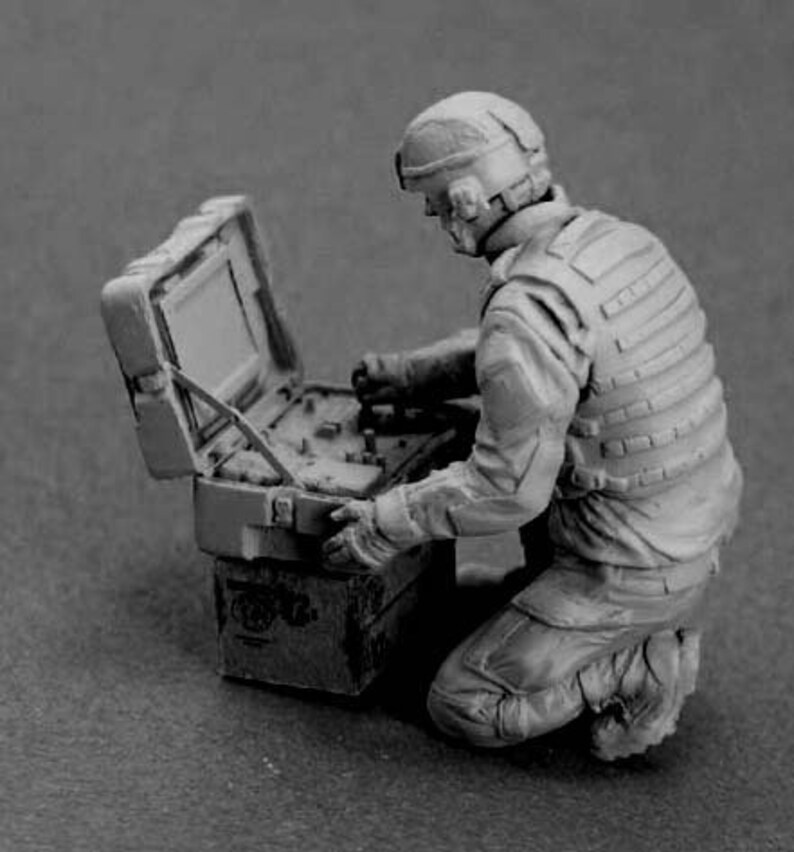 US Army Soldier Resin Military Model Unpainted Miniature - Etsy