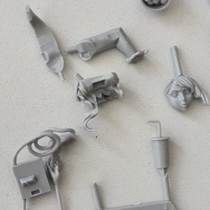 Sexy Witch Resin Model Kit Unpainted Self-assembled Miniature Figure 75 ...