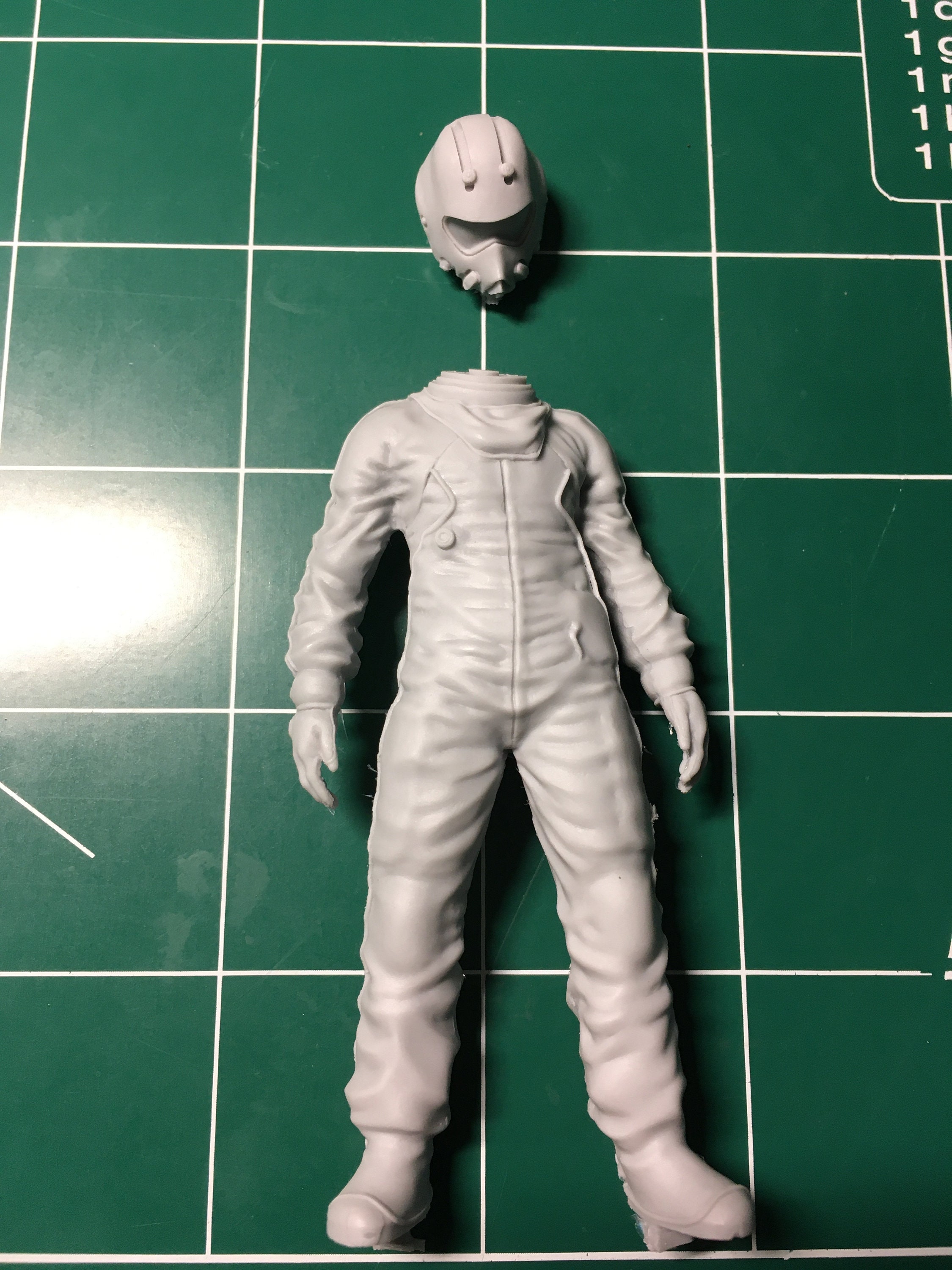 Human Space Resin Model Figure Unpainted Miniature Adult Bust - Etsy