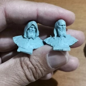 Viking Warrior Resin Model Bust Historical Unpainted Self-assembled ...