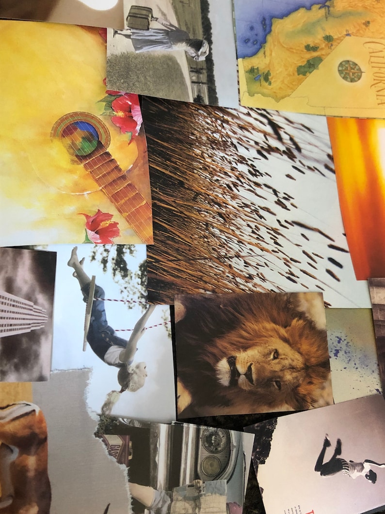 Assorted Mix of Random Magazine Paper Scraps for Junk Journaling, Photo ...