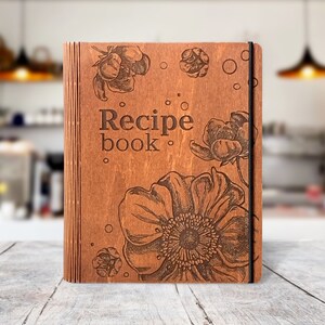 Personalized Recipe Book: Custom Engraved Familys Heirloom Recipes ...