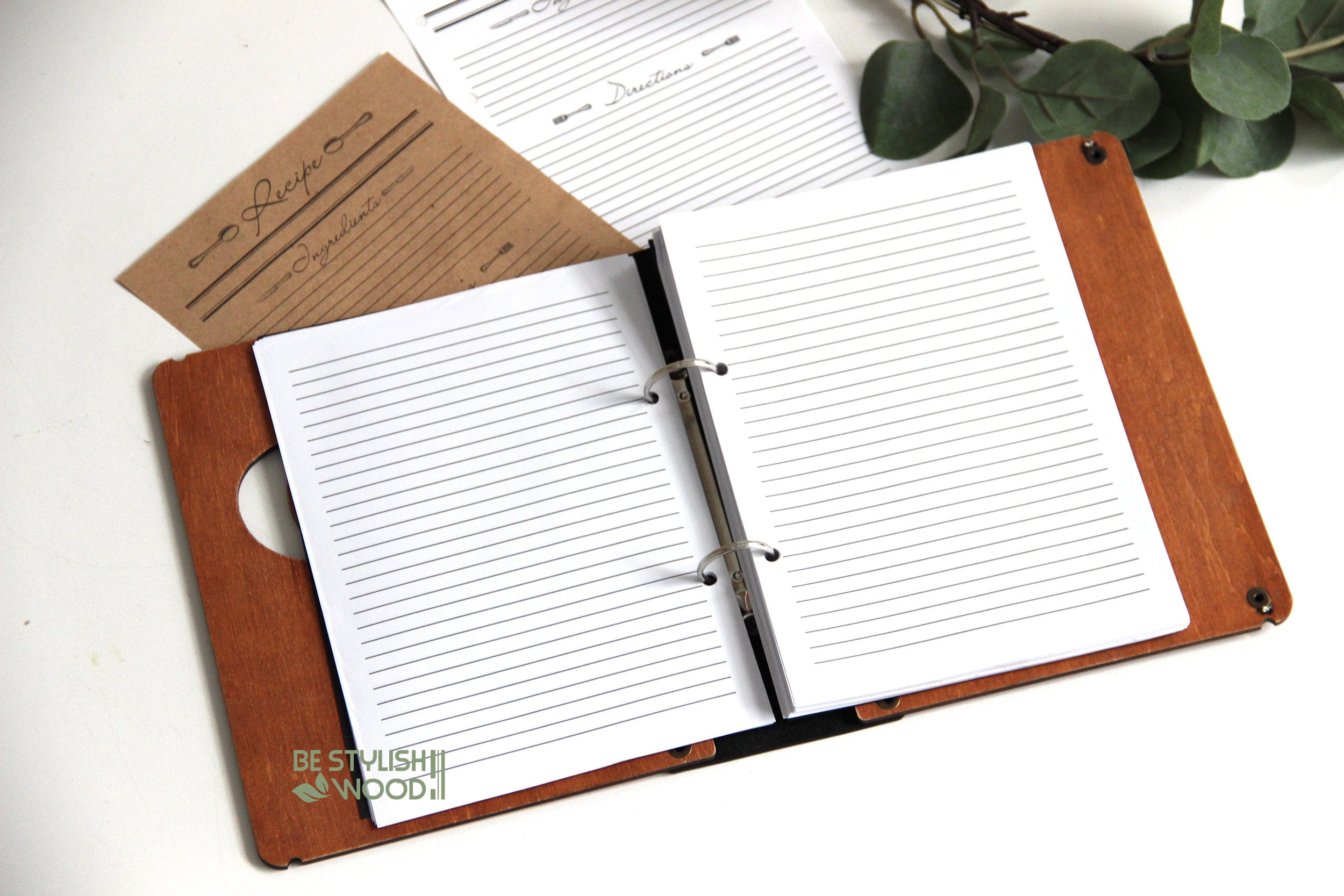 Personalized Recipe Book Blank Binder Christmas Gifts for - Etsy