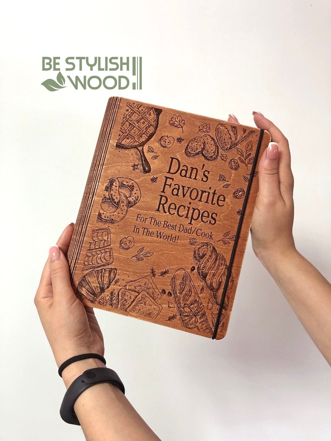 Personalized Recipe Book: Custom Engraved Familys Heirloom Recipes ...
