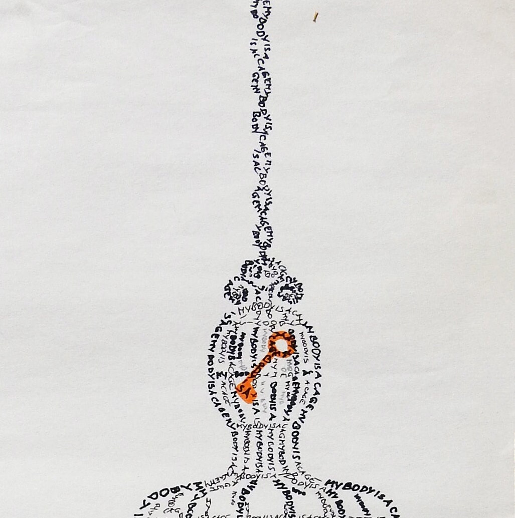 Drawing Original Typography Gift Idea Calligram Portrait for Him ...