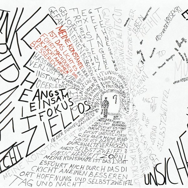 Calligram Art Prints - Etsy