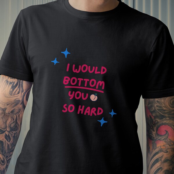 Power Bottom T Shirt - Etsy