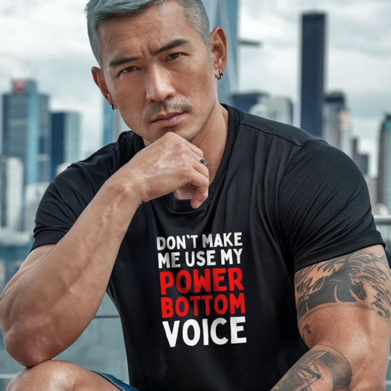 Power Bottom T Shirt - Etsy