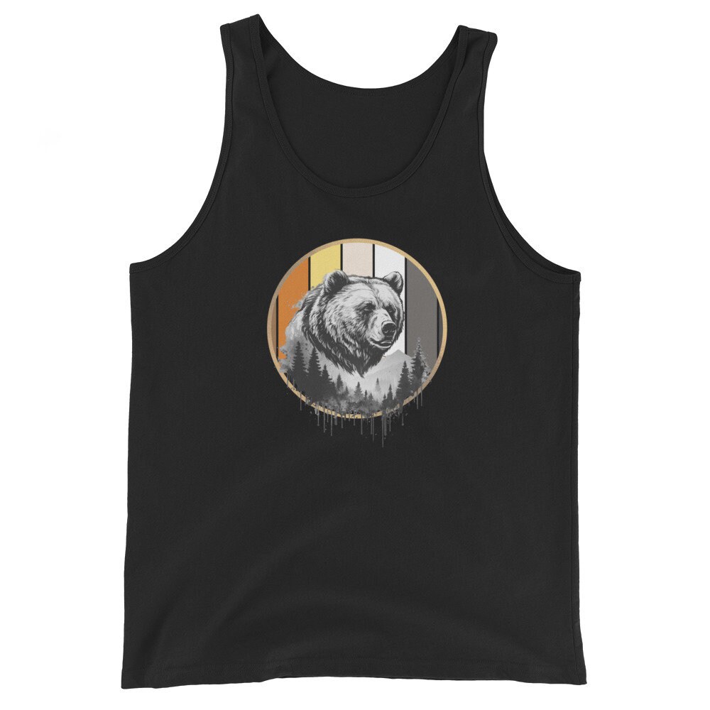 Cute Gay Bear Pride Flag Colors for Gay Bear Cubs Tank Top - Etsy