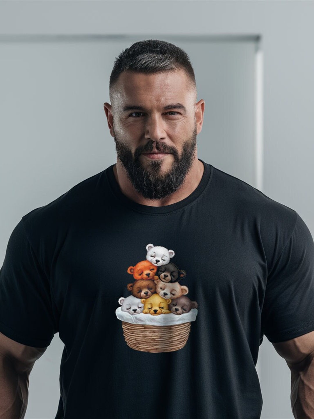Gay Bear Shirt, Bear Pride, Bear Community Bear Pride Flag Gift Muscle ...