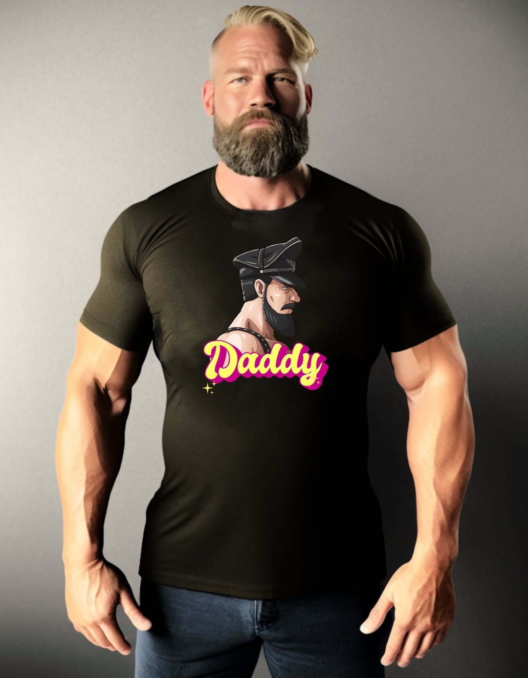 Daddy Shirts For Men Gay Daddy Bear Shirt Fetishwear For Men T For Gay Men Gay