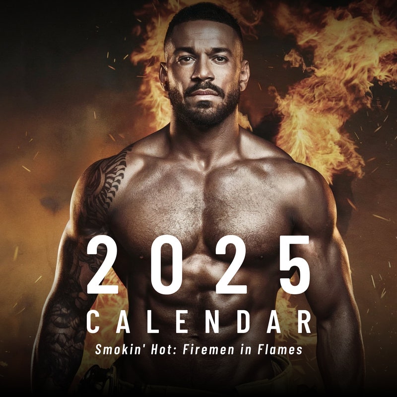 2025 Fireman Calendar - Etsy