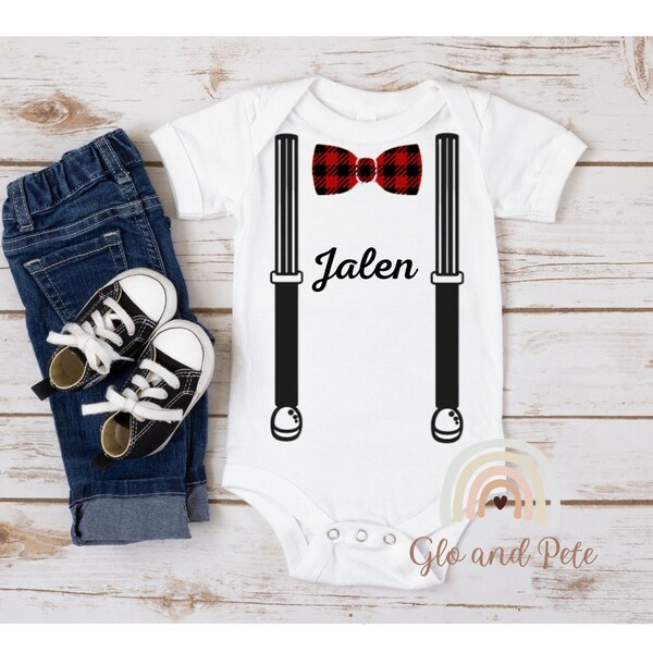 Red Baby Bow Tie - Etsy