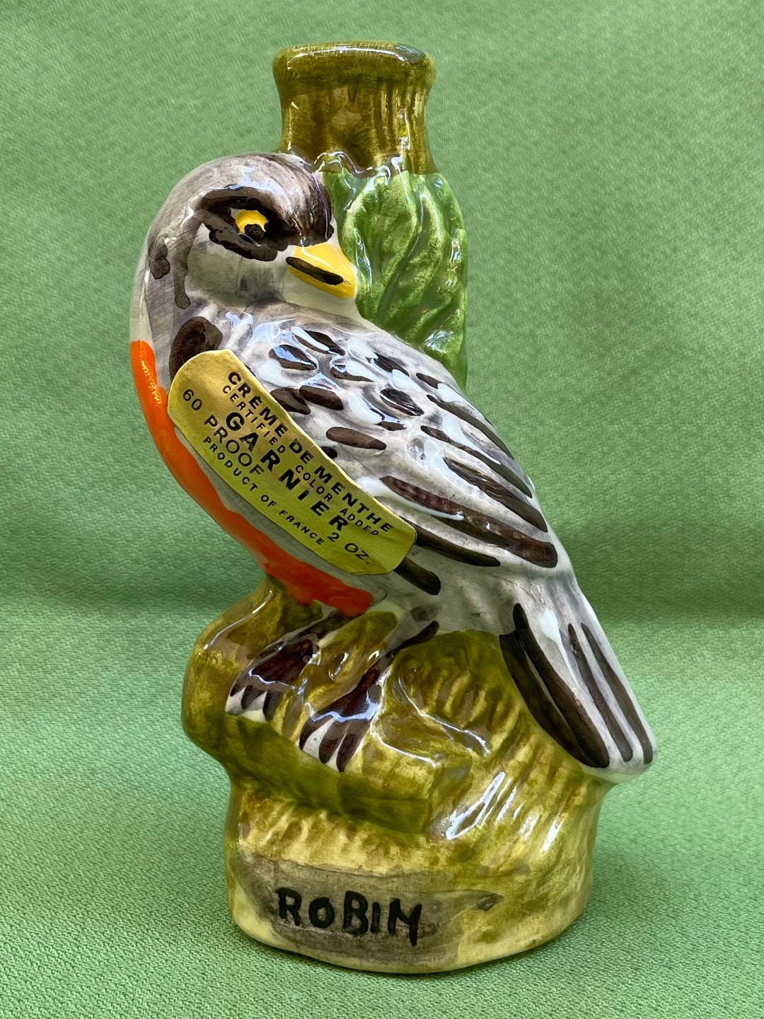 Vintage Garnier Figural Bird Liqueur Decanter - Etsy