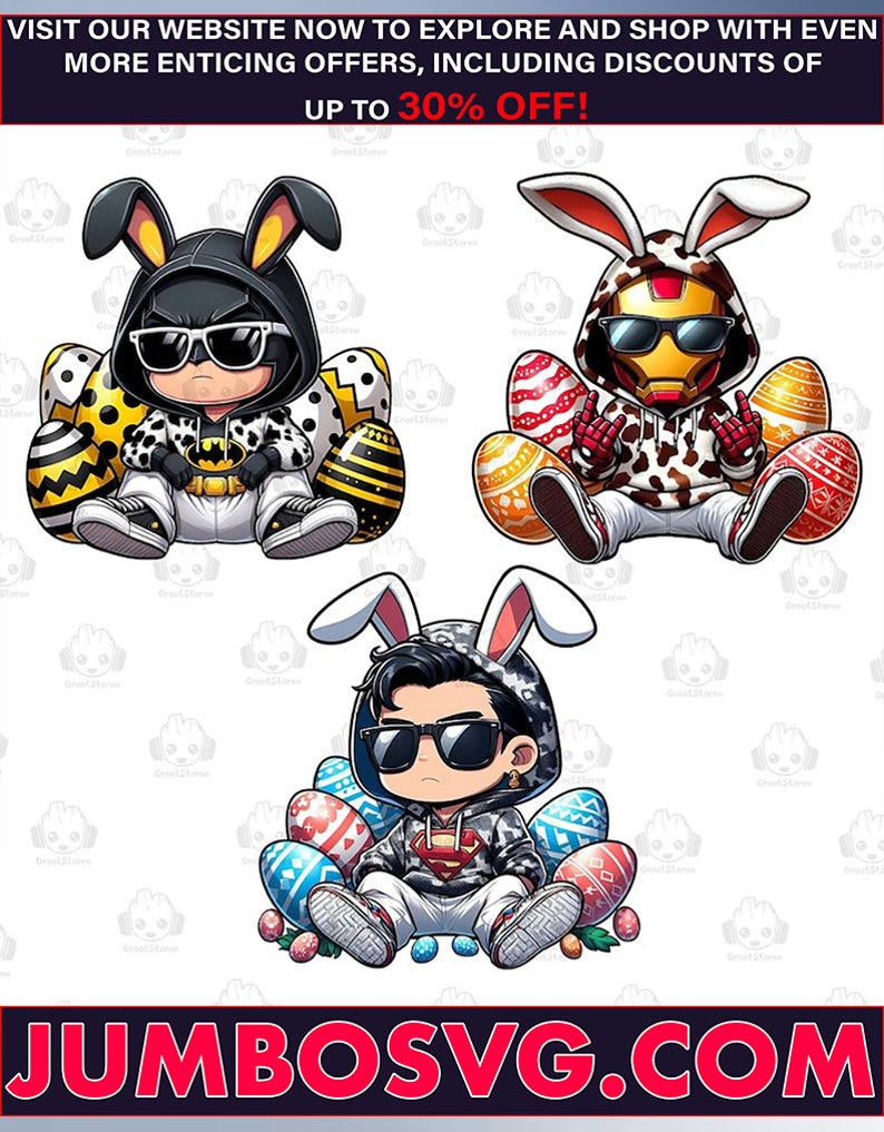 6 Funny Hip Hop Superhero Cartoon Png Bundle, Cartoon Wave Spash Color ...