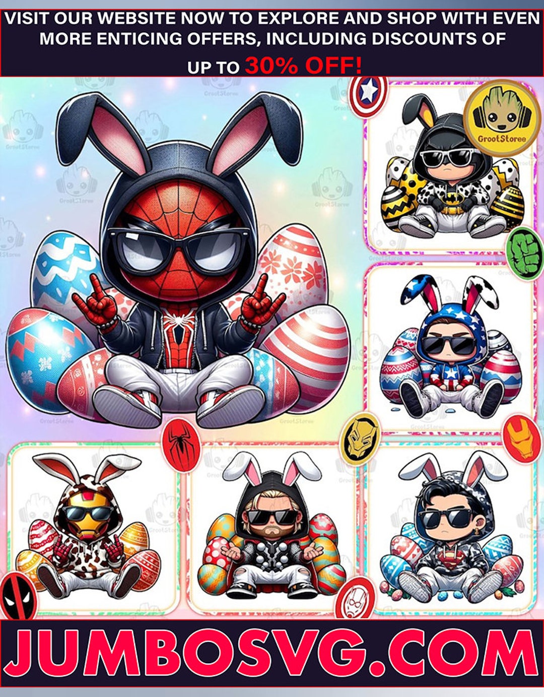 6 Funny Hip Hop Superhero Cartoon Png Bundle, Cartoon Wave Spash Color ...
