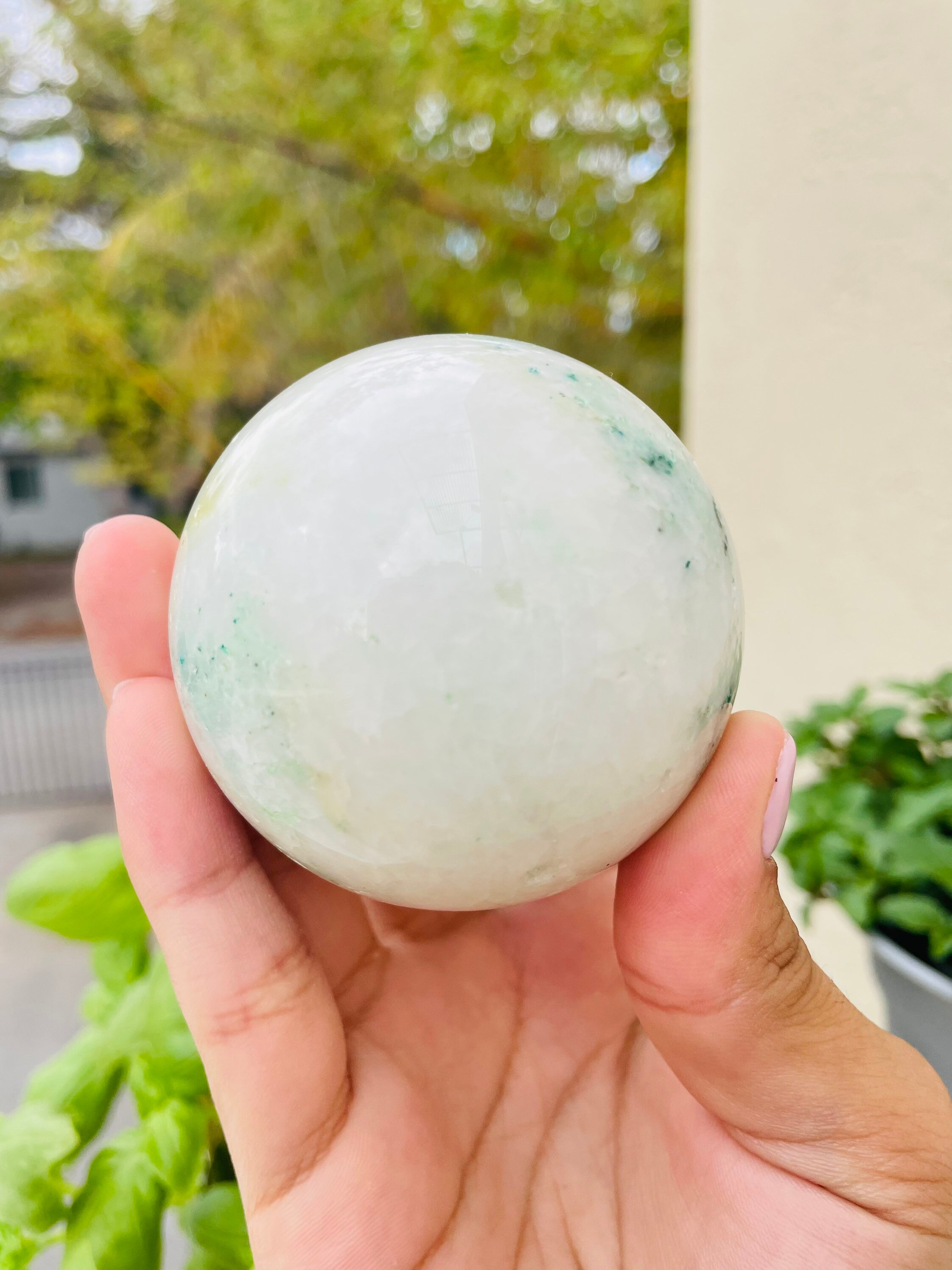 Polished Natural Quantum Quattro Sphere | Chrysocolla Malachite ...