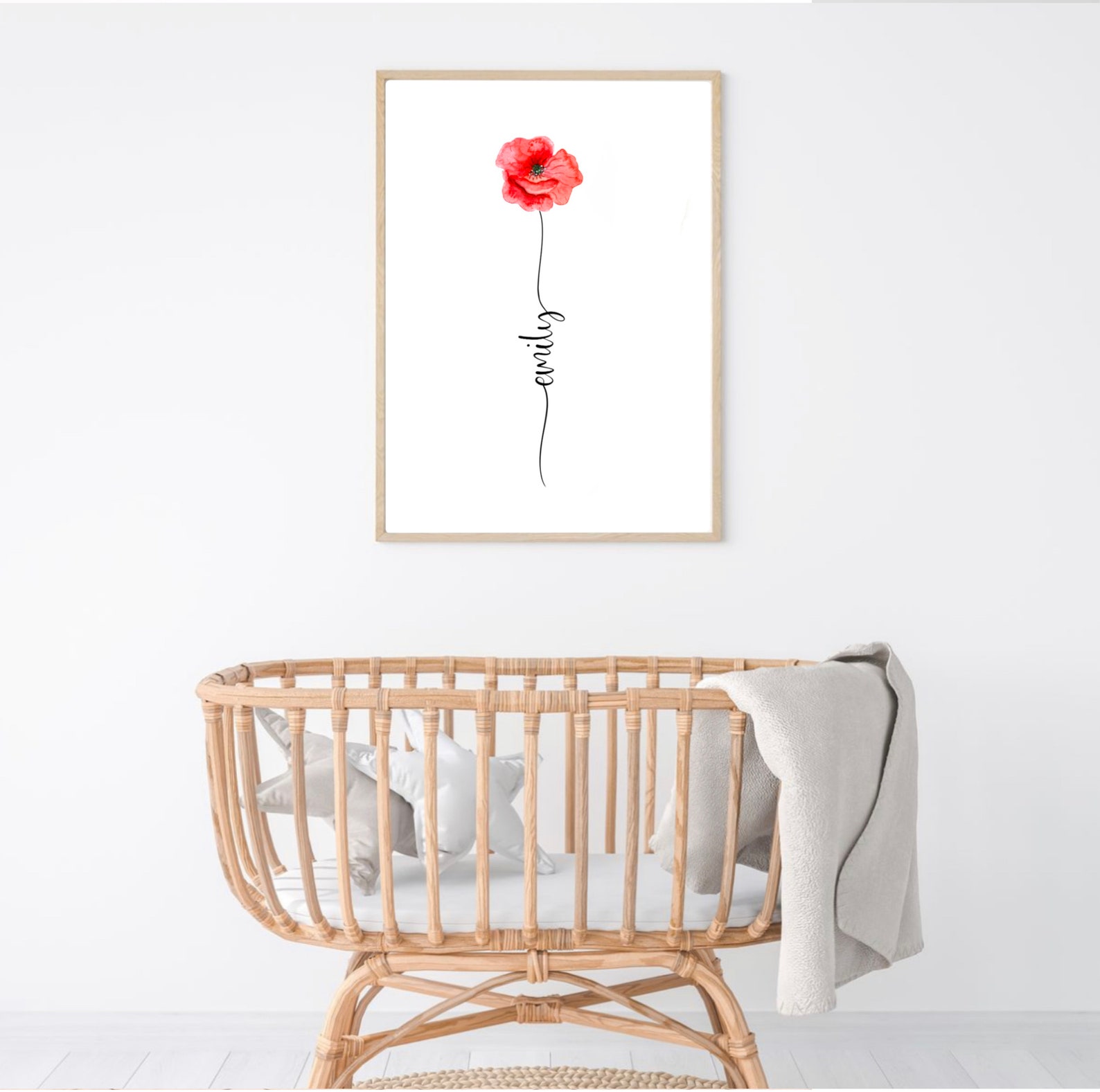 Personalized Family Flower Name Family Bouquet Custom | Etsy