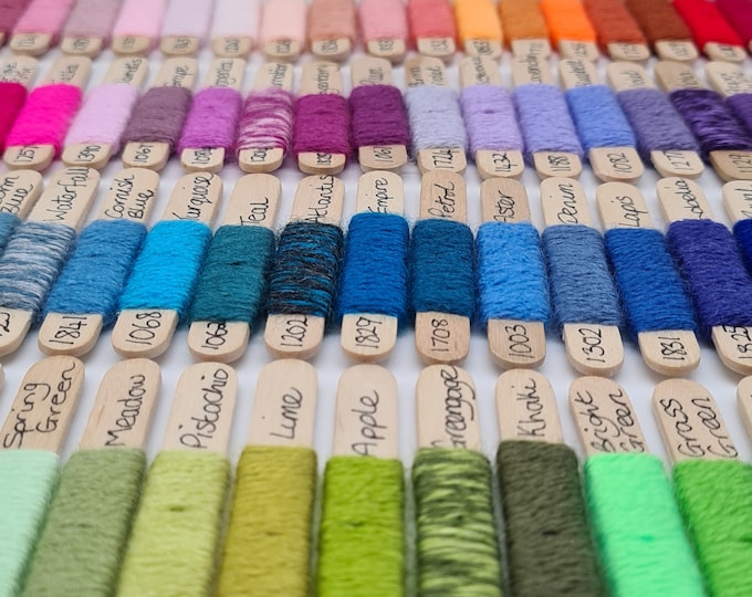 Stylecraft Crocheted Yarn Swatches, Colour Planning, Great Way to Plan ...