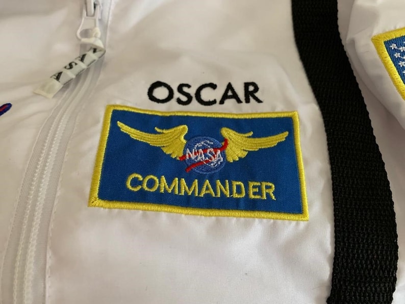 Great Price Personalised NASA Astronaut Costume With Cap-in White ...