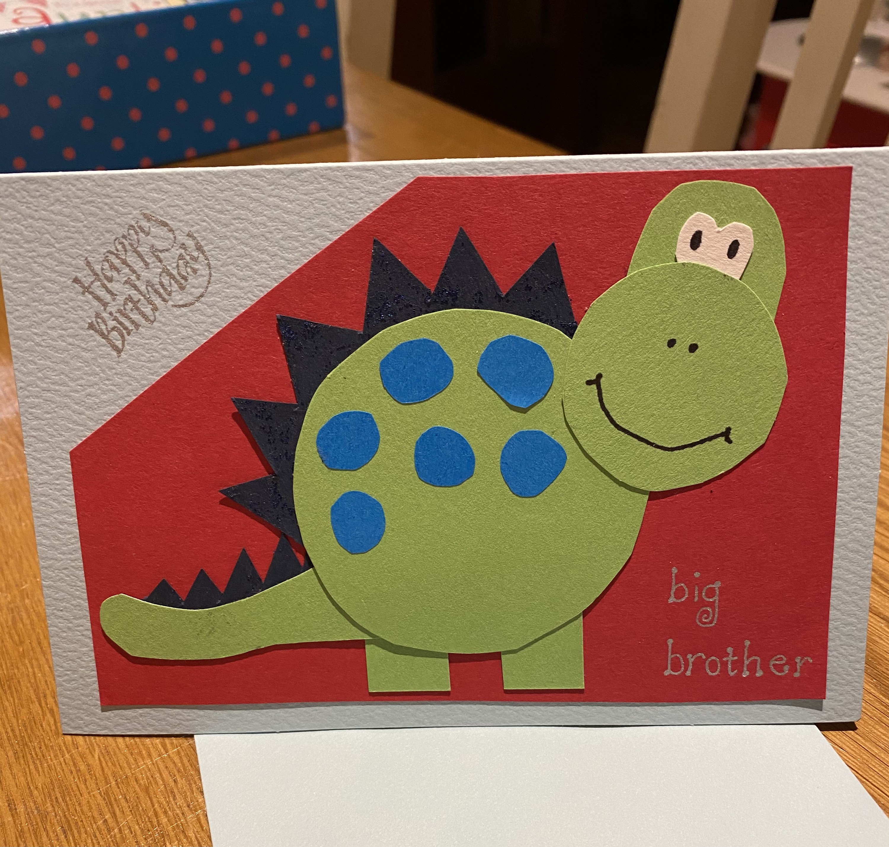 Happy Birthday Little Brother Handmade Card - Etsy