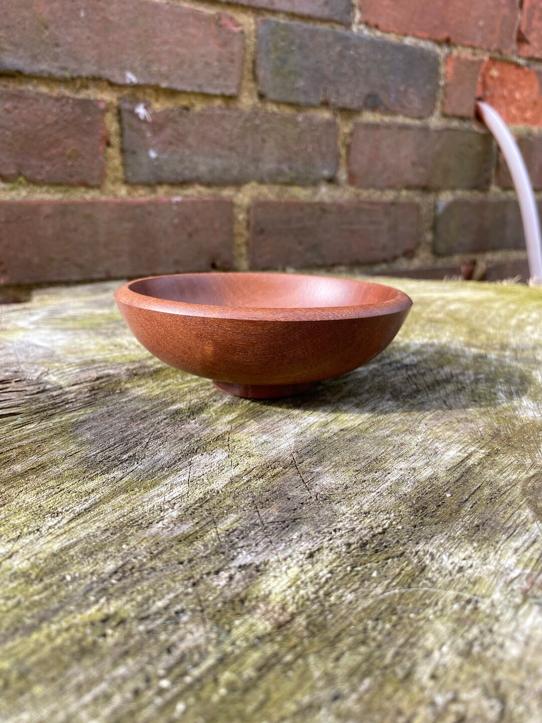 Beautiful Sapele Wood Wooden Bowl Wood Bowl Bowl Coin Bowl Nut Bowl ...