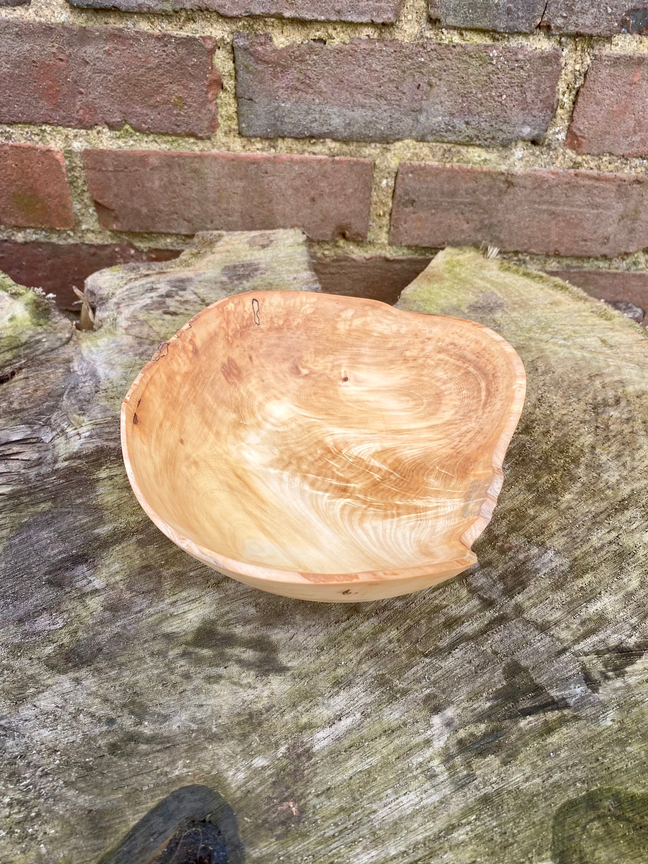 Beautiful Horse Chestnut Natural Edge Bowl Live Edge Bowl Buckeye Burl ...