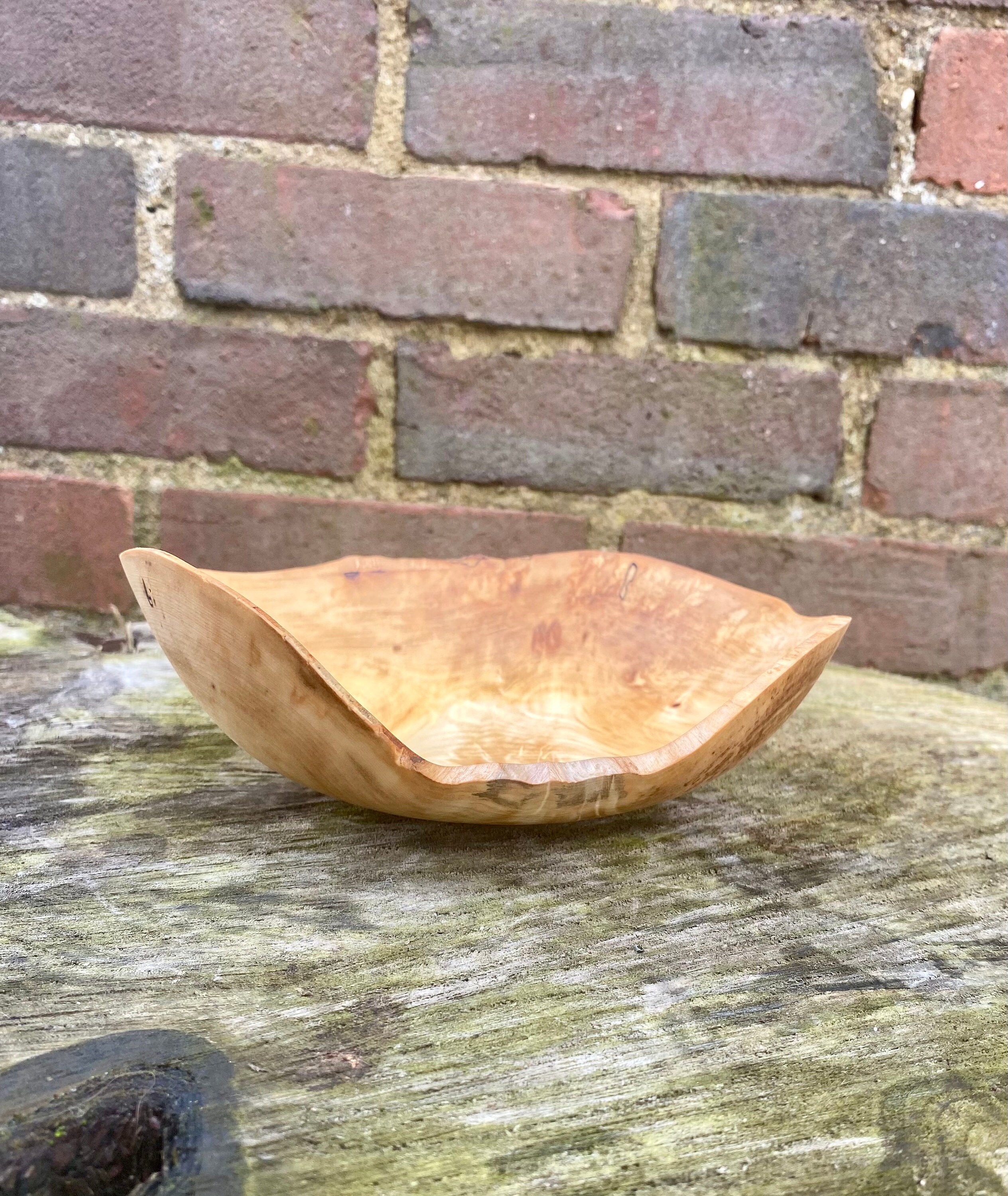 Beautiful Horse Chestnut Natural Edge Bowl Live Edge Bowl Buckeye Burl ...