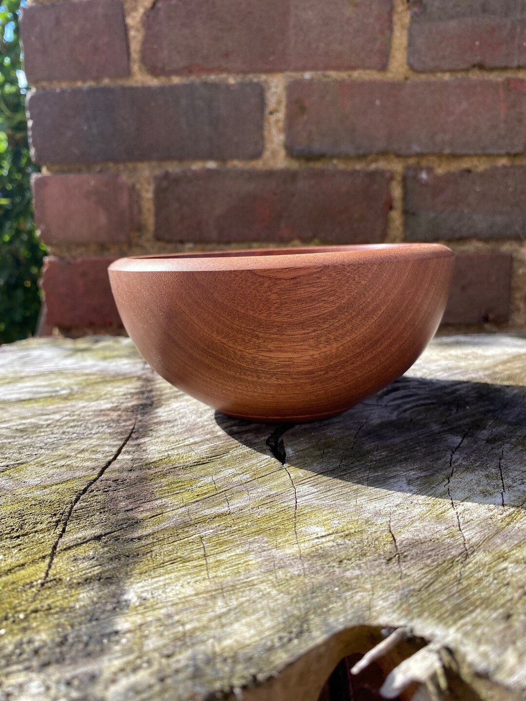 Beautiful Sapele Wood Wooden Bowl Wood Bowl Bowl Coin Bowl Nut Bowl ...