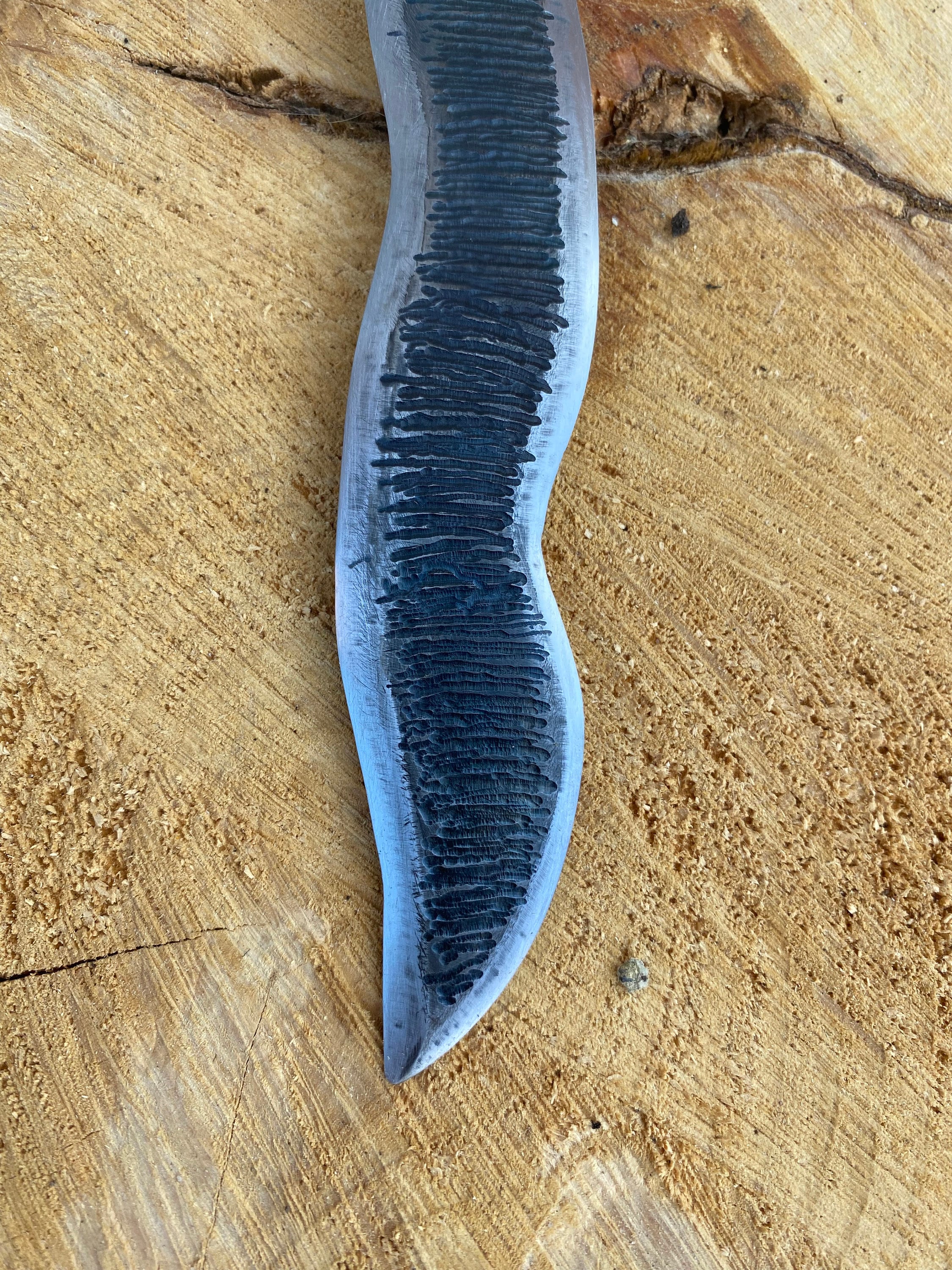 Hand Forged Kris Dagger. Witches Dagger Ceremonial Witches Knife ...