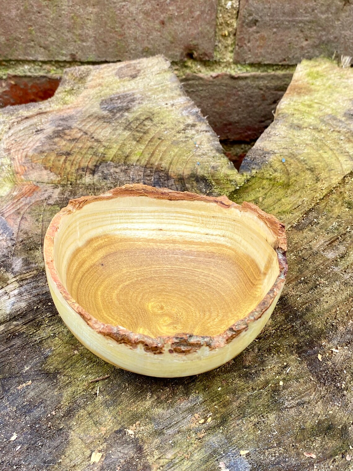 Burr Mulberry Live Edge Wooden Bowl Natural Edge Bowl. Wood Sculpture ...