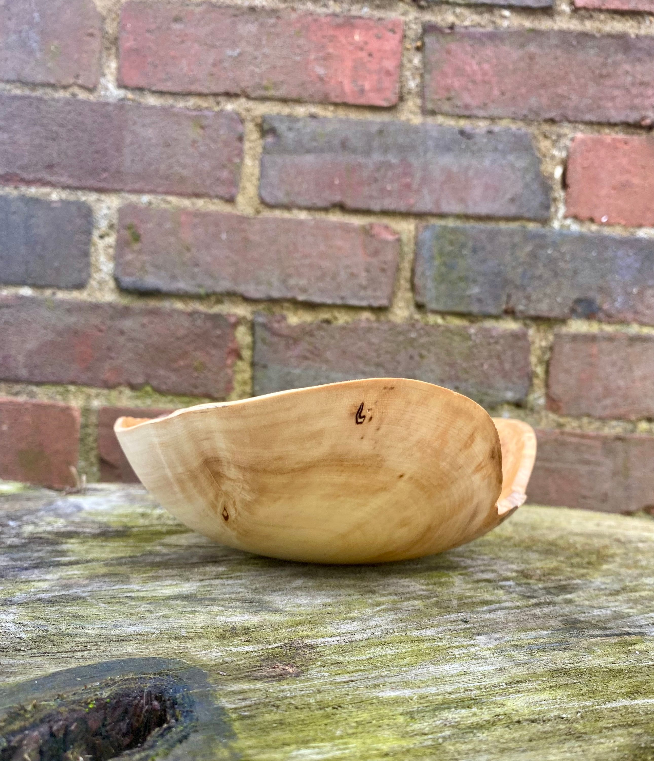 Beautiful Horse Chestnut Natural Edge Bowl Live Edge Bowl Buckeye Burl ...