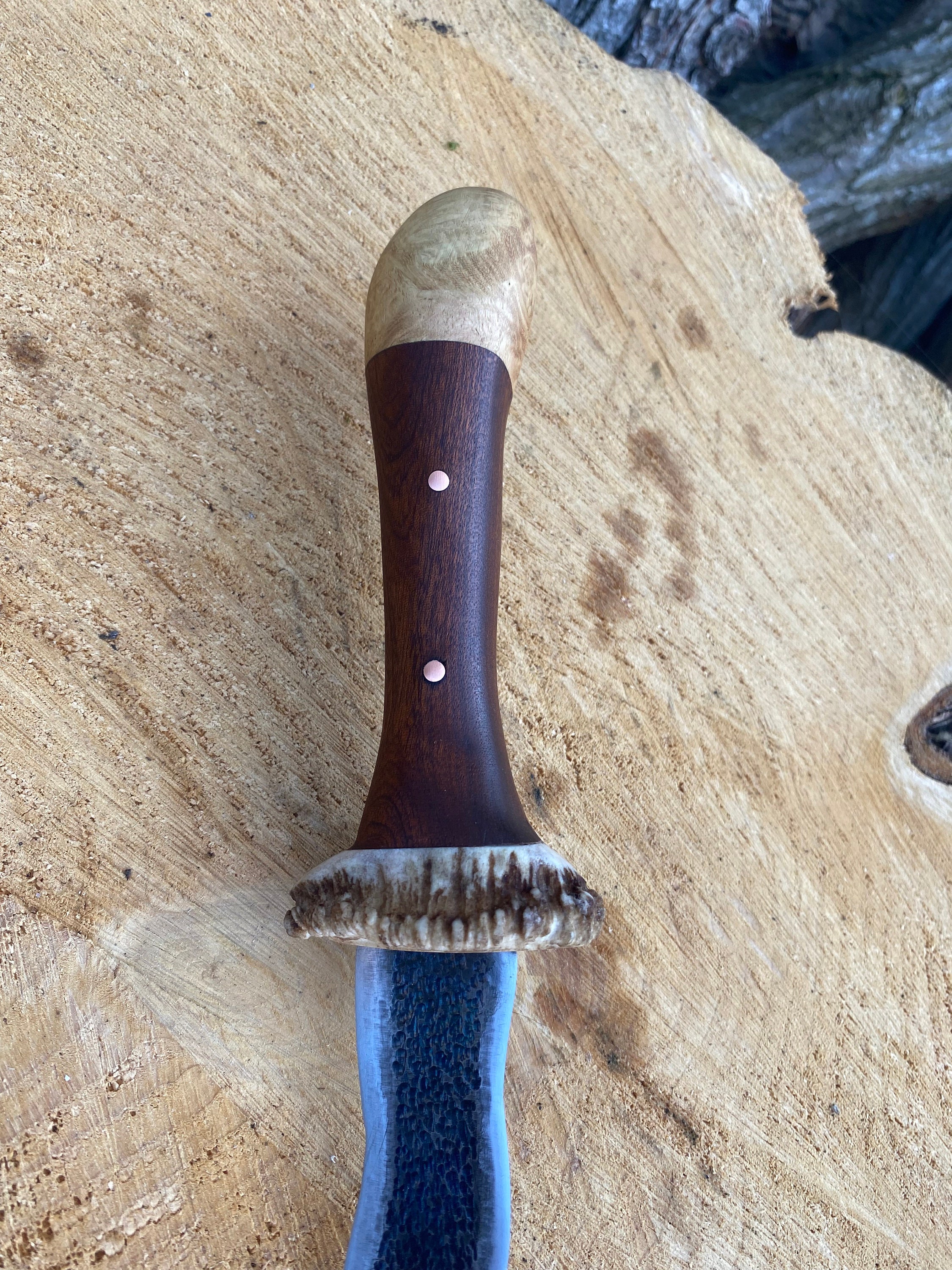 Hand Forged Kris Dagger. Witches Dagger Ceremonial Witches Knife ...