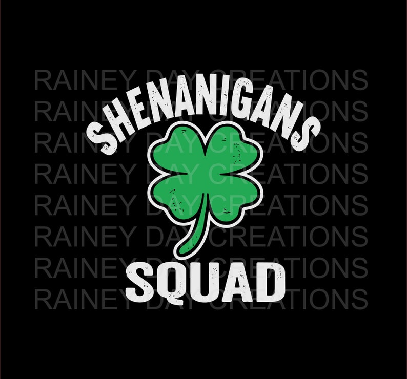 Shenanigans Squad SVG/PNG - Etsy