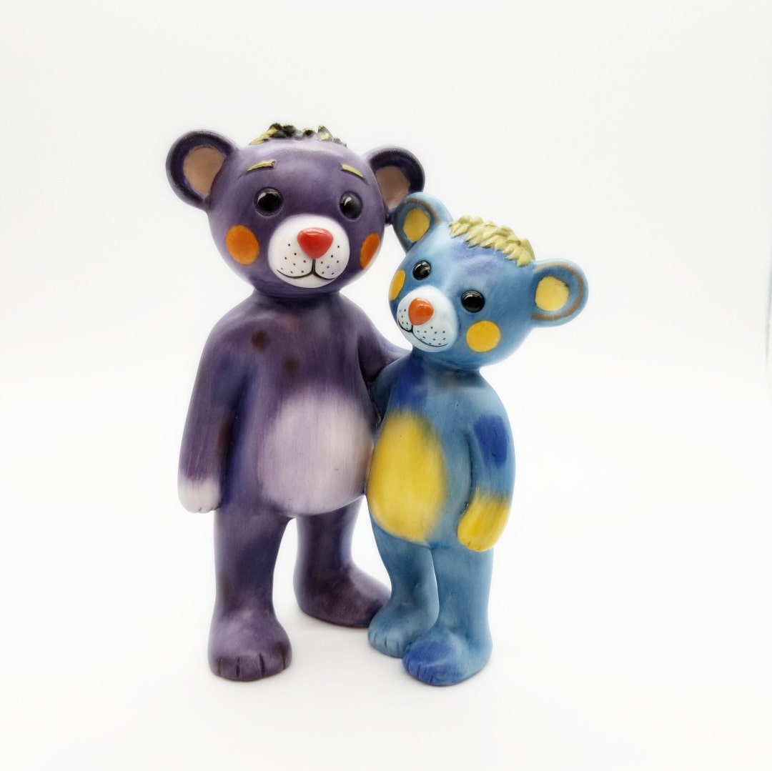 GOEBEL Rosina Wachtmeister Teddy Bears Tibaldo and Peppino Ceramic ...