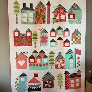 Handmade Quilt - Will You Be My Neighbor (66 X 83) - Etsy