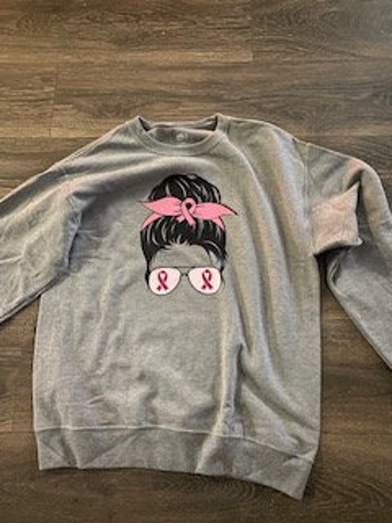 Breast Cancer Sweater - Etsy