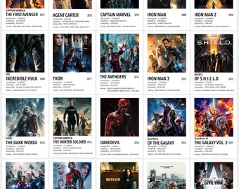 Mini Movie Posters | Etsy