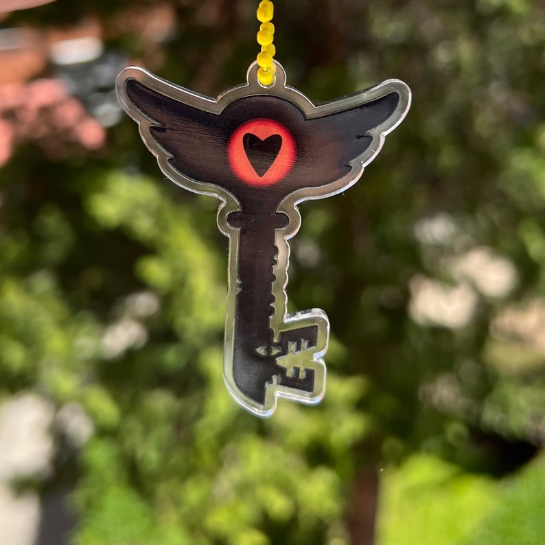 Hazbin Hotel Key Acrylic Keychain Fanart Reversible Keychain - Etsy