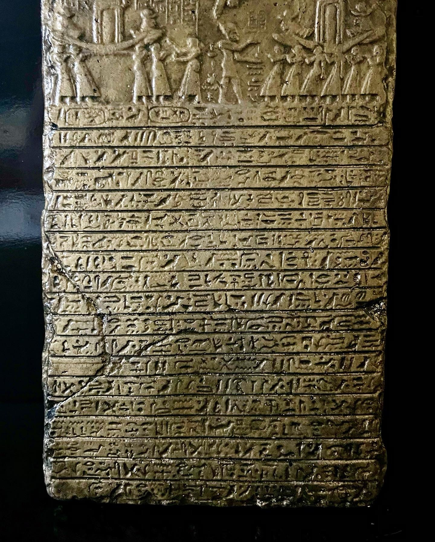 Ancient Egypt Replica Hieroglyph Tablet , Ancient Egyptian Inscription ...