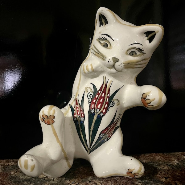 Turkish Cat Figurine - Etsy