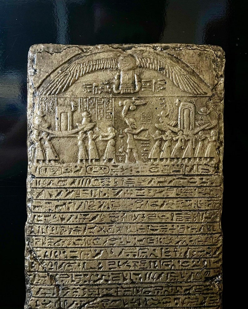 Ancient Egypt Replica Hieroglyph Tablet , Ancient Egyptian Inscription ...