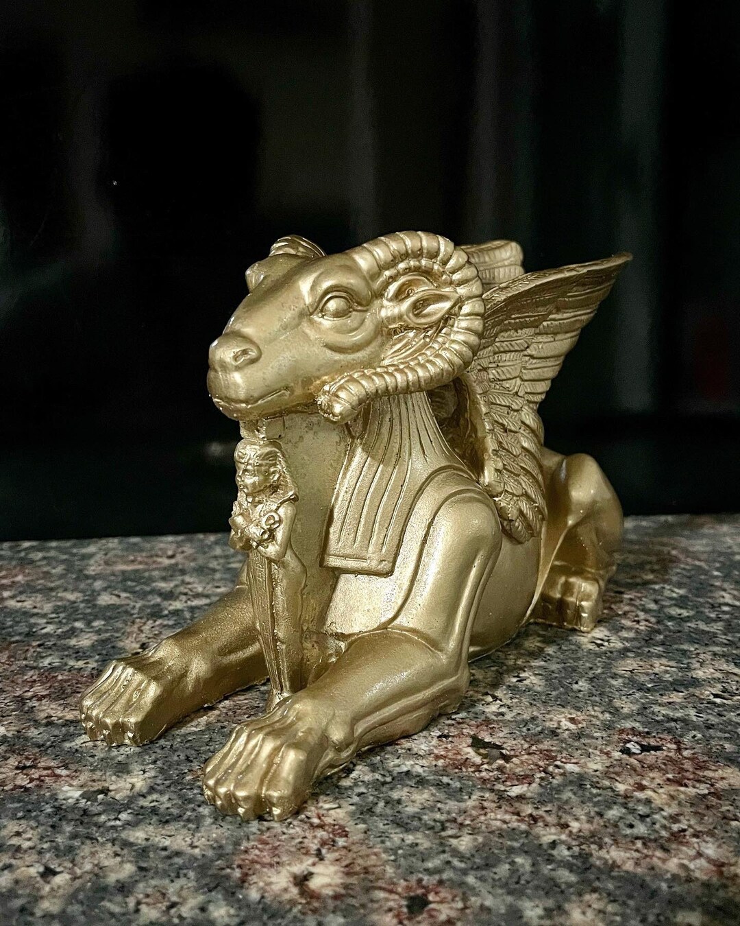 Statue of Ram Sphinx Anubis,egypt Pyramid Sfenks, Tutankhamun, Ramses ...