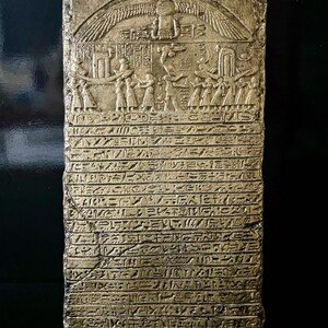 Ancient Egypt Replica Hieroglyph Tablet , Ancient Egyptian Inscription ...
