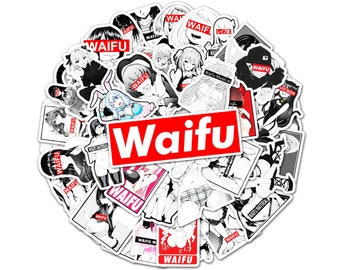 Waifu Sticker Pack - Etsy