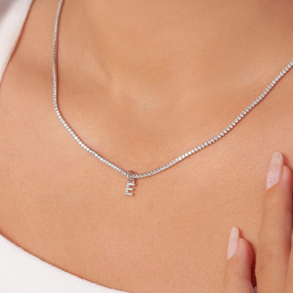 Tennis Chain Choker - Etsy
