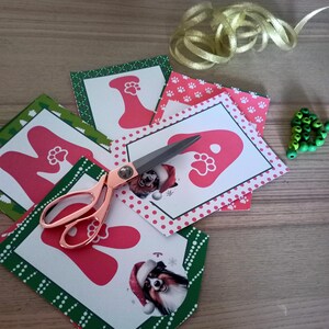 Dog Digital Download Merry Christmas Banner / Printable Dog Merry ...