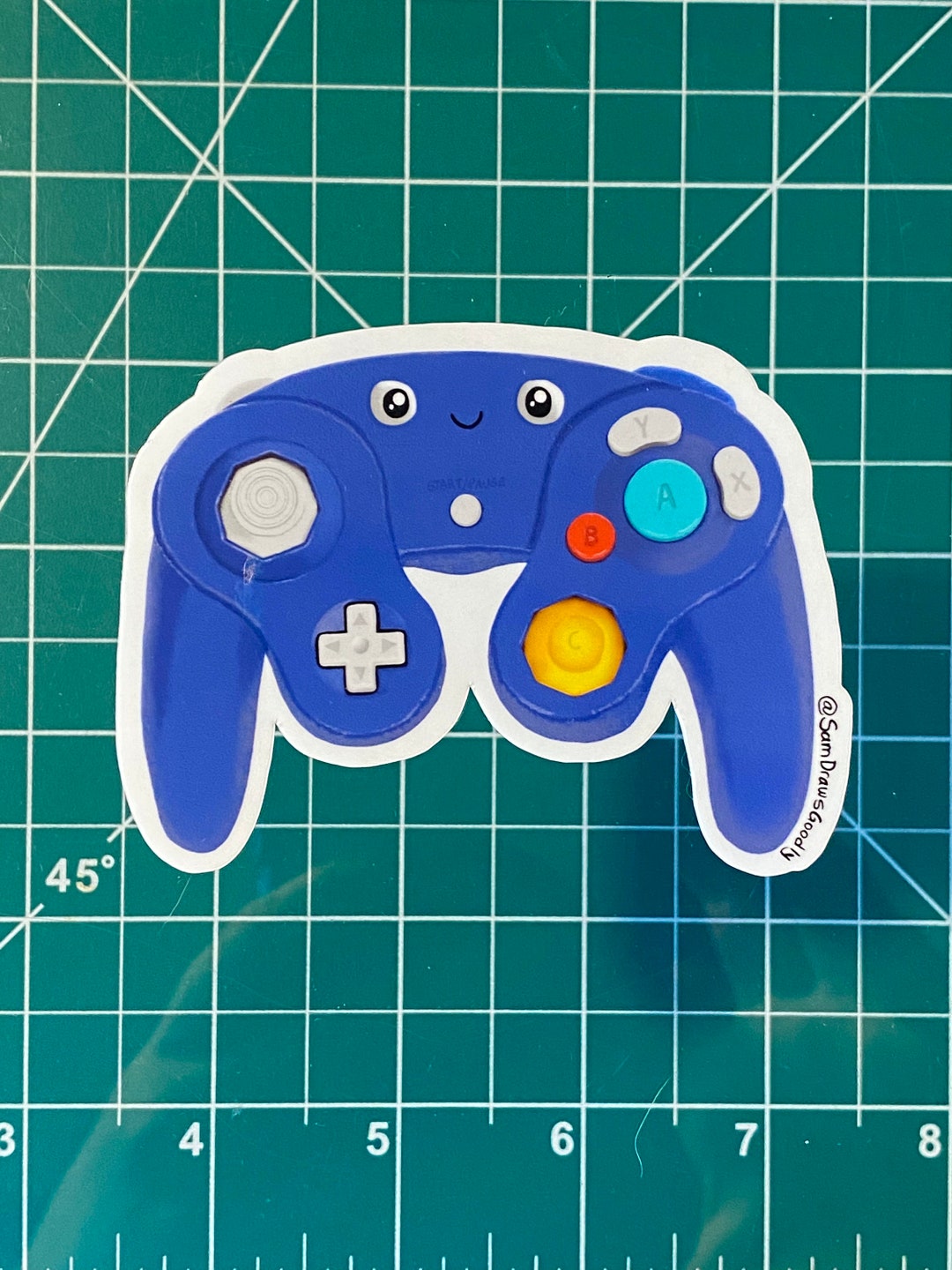 Nintendo Gamecube Controller Sticker - Etsy